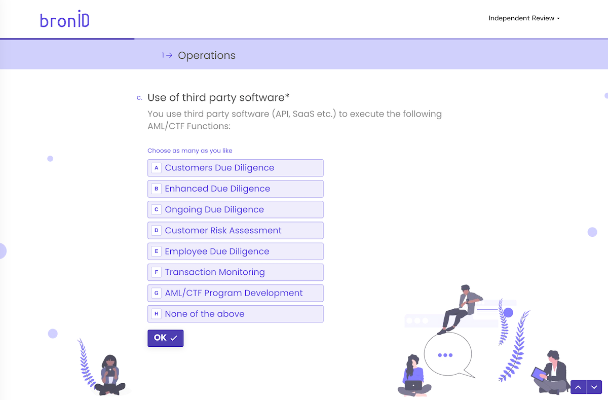 Independent AML Review: The bronID Process